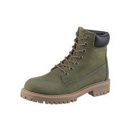 Heine Leder-Boots in Gr&uuml;n - 74% | Gr&ouml;&szlig;e 36 | Damen-stiefel