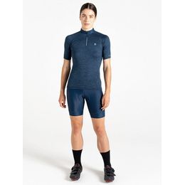Dare 2b Fahrradtrikot "Pedal To Jersey" in Dunkelblau - 70% | Gr&ouml;&szlig;e 44 | Damen-outdoor-tops-shirts