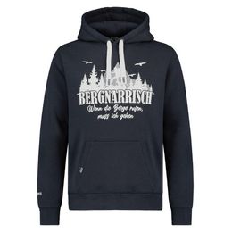 Sublevel Hoodie in Dunkelblau - 53% | Gr&ouml;&szlig;e M | Herren-sweatshirts-jacken