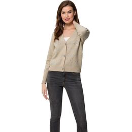 Heine Cardigan in Beige - 72% | Gr&ouml;&szlig;e 44 | Damen-pullover-cardigans
