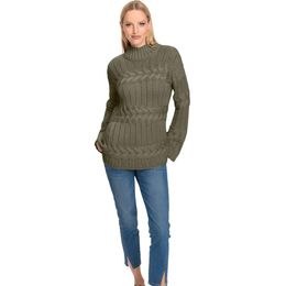 Heine Pullover in Khaki - 73% | Gr&ouml;&szlig;e 50 | Damen-pullover-cardigans