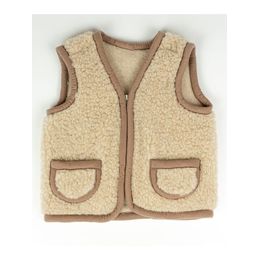 Hofbrucker Wollweste in Beige - 34% | Gr&ouml;&szlig;e 98/104 | Kinderjacken