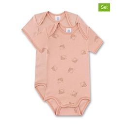 Sanetta 2er-Set: Bodys in Orange - 52% | Gr&ouml;&szlig;e 74 | Baby-bodys