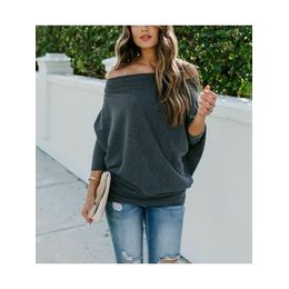 Milan Kiss Pullover in Anthrazit - 63% | Gr&ouml;&szlig;e S | Damen-pullover-cardigans