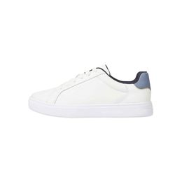 Tommy Hilfiger Shoes Leder-Sneakers in Wei&szlig; - 41% | Gr&ouml;&szlig;e 39 | Herrensneakers