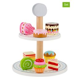 New Classic Toys Etagere mit Kuchen - ab 2 Jahren - 37% | Kuechenhelfer