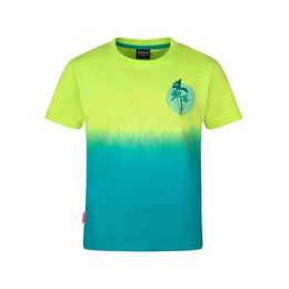 Trollkids Funktionsshirt "Yttersand" in Blau/ Gelb - 39% | Gr&ouml;&szlig;e 104 | Kinder-oberteile