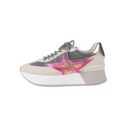 Liu Jo Sneakers "Dreamy" in Beige/ Grau/ Pink - 64% | Gr&ouml;&szlig;e 39 | Damen-sneakers