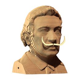 Cartonic 3D-Puzzle ''Salvador Dali'' in Hellbraun - 36% | Gesellschaftsspiele