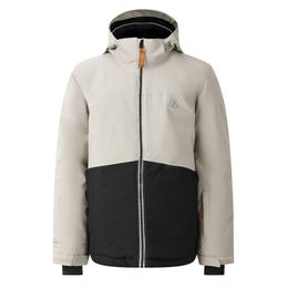 Dare 2b Ski-/ Snowboardjacke "Send It!" in Beige/ Schwarz - 65% | Gr&ouml;&szlig;e 128 | Kinder-outdoor-jacken