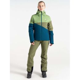 Dare 2b Ski-/ Snowboardjacke "Ice III" in Gr&uuml;n/ Blau - 70% | Gr&ouml;&szlig;e 36 | Damen-outdoorjacken
