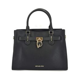 Michael Kors Leder-Henkeltasche in Schwarz - (B)31,5 x (H)24 x (T)13,5 cm - 49% | Damen-taschen