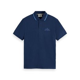 Scotch & Soda Scotch & Soda Poloshirt in Dunkelblau - 69% | Gr&ouml;&szlig;e S | Herren-plussize