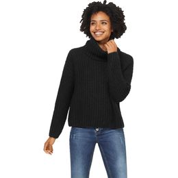 Heine Rollkragenpullover in Schwarz - 72% | Gr&ouml;&szlig;e 44 | Damen-pullover-cardigans