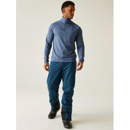 Dare 2b Funktionslongsleeve "Fuse Up II" in Blau - 73% | Gr&ouml;&szlig;e XXL | Herren-sportshirts