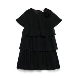 Vero Moda Girl Kleid "Felicia" in Schwarz - 35% | Gr&ouml;&szlig;e 146 | Kinderkleider