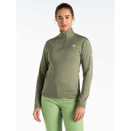 Dare 2b Funktionslongsleeve "Lowline II" in Khaki - 80% | Gr&ouml;&szlig;e 46 | Damen-outdoor-tops-shirts