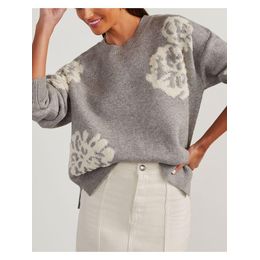 Milan Kiss Pullover in Grau - 58% | Gr&ouml;&szlig;e XL | Damen-pullover-cardigans