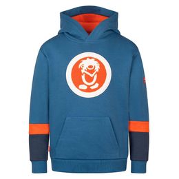 Trollkids Hoodie "Troll XT" in Blau - 42% | Gr&ouml;&szlig;e 128 | Kinder-sweatshirts-jacken