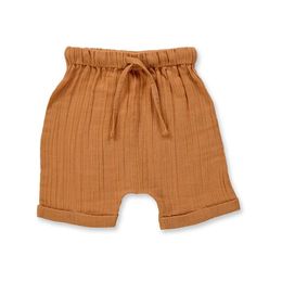 Sense Organics Shorts "Charlie" in Hellbraun - 55% | Gr&ouml;&szlig;e 62/68 | Babyhosen