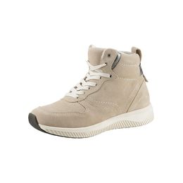 Heine Leder-Boots in Beige - 76% | Gr&ouml;&szlig;e 37 | Damen-stiefel
