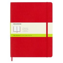 Moleskine Blanko Notizbuch in Rot - (B)19 x (H)25 cm - 17% | Buero-schulbedarf
