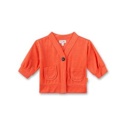 Sanetta Kidswear Fleecejacke in Orange - 60% | Gr&ouml;&szlig;e 74 | Babyjacken