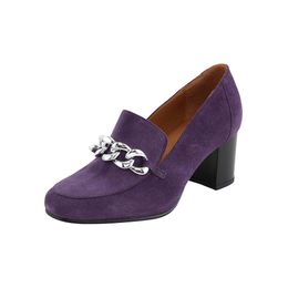 Heine Leder-Pumps in Lila - 77% | Gr&ouml;&szlig;e 35 | Pumps