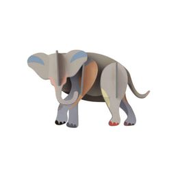 Studio ROOF 3D-Wanddekoration ''Elephant'' in Grau - (B)14,5 x (H)8 x (T)5 cm - 16% | Wanddekoration