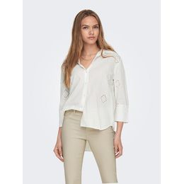 Jacqueline de Yong JDY Bluse in Wei&szlig; - 65% | Gr&ouml;&szlig;e S | Damen-blusen