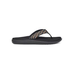 Teva Zehentrenner in Schwarz/ Grau/ Beige - 35% | Gr&ouml;&szlig;e 45,5 | Herrensandalen