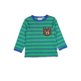 Toby tiger Longsleeve in Gr&uuml;n - 41% | Gr&ouml;&szlig;e 128 | Baby-langarmshirts
