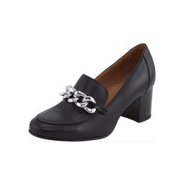 Heine Leder-Pumps in Schwarz - 76% | Gr&ouml;&szlig;e 38 | Pumps