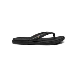 Reef Leder-Zehentrenner in Schwarz - 71% | Gr&ouml;&szlig;e 37,5 | Damen-sandalen