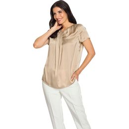 Heine Bluse in Beige - 78% | Gr&ouml;&szlig;e 38 | Damen-blusen