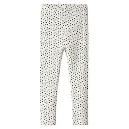 name it Leggings "Tenna" in Schwarz/ Wei&szlig; - 46% | Gr&ouml;&szlig;e 122 | Kinderhosen