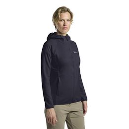Jack Wolfskin Fleecejacke "Kolbenberg" in Anthrazit - 55% | Gr&ouml;&szlig;e M | Damen-outdoorjacken