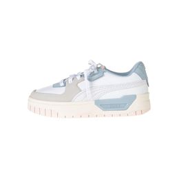 Puma Leder-Sneakers "Cali Dream Pastel" in Wei&szlig;/ Hellblau/ Beige - 54% | Gr&ouml;&szlig;e 37 | Damen-sneakers