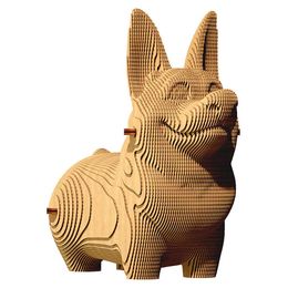 Cartonic 3D-Puzzle ''Corgi'' in Hellbraun - 39% | Gesellschaftsspiele