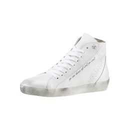 Heine Leder-Sneakers in Wei&szlig; - 74% | Gr&ouml;&szlig;e 40 | Damen-sneakers