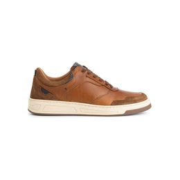 TRAVELIN' Leder-Sneakers "Darley" in Hellbraun - 60% | Gr&ouml;&szlig;e 46 | Herrensneakers