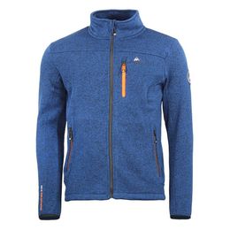 Peak Mountain Fleecejacke "Cemo" in Blau - 60% | Gr&ouml;&szlig;e M | Herren-pullover-sport