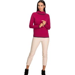 Heine Rollkragenpullover in Pink - 68% | Gr&ouml;&szlig;e 40 | Damen-pullover-cardigans