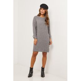 Soft Cashmere Strickkleid in Grau - 69% | Gr&ouml;&szlig;e 38/40 | Damen-kleider