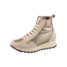 Heine Boots in Gold/ Beige - 75% | Gr&ouml;&szlig;e 35 | Damen-stiefel