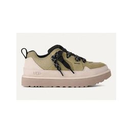 UGG Australia UGG Leder-Sneakers "Lowmel" in Beige/ Gr&uuml;n - 35% | Gr&ouml;&szlig;e 45 | Damen-sneakers