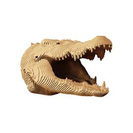 Cartonic 3D-Puzzle ''Crocodile'' in Hellbraun - 34% | Gesellschaftsspiele
