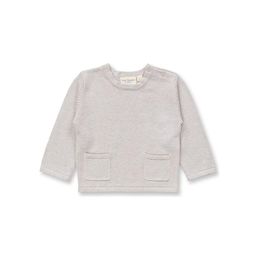 Sense Organics Pullover "Carool" in Grau - 45% | Gr&ouml;&szlig;e 62/68 | Baby-pullover-cardigans