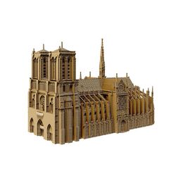 Cartonic 3D-Puzzle ''Notre-Dame de Paris'' in Hellbraun - 36% | Gesellschaftsspiele