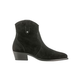 H&ouml;gl H&ouml;gl Leder-Boots in Schwarz - 42% | Gr&ouml;&szlig;e 40 | Damen-stiefel